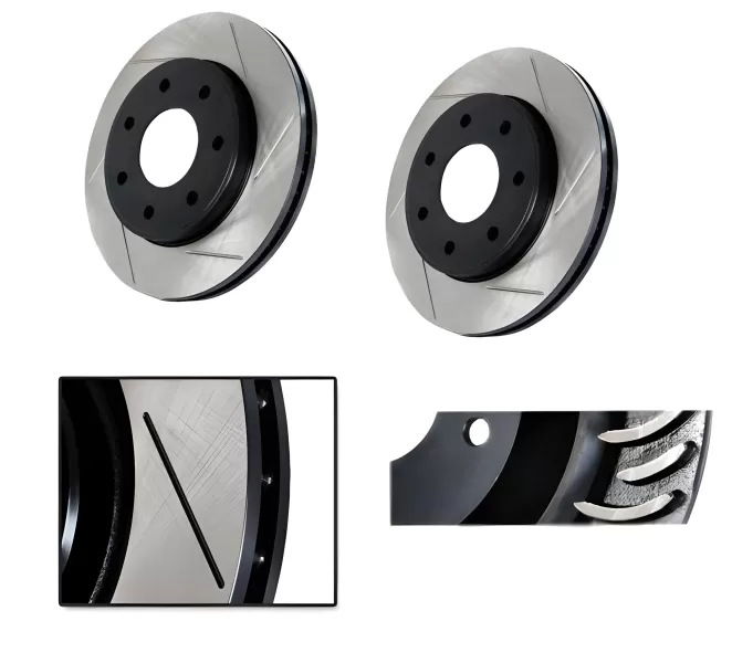 StopTech Sport Slotted Rotors (Pair) for 2004 Honda S2000