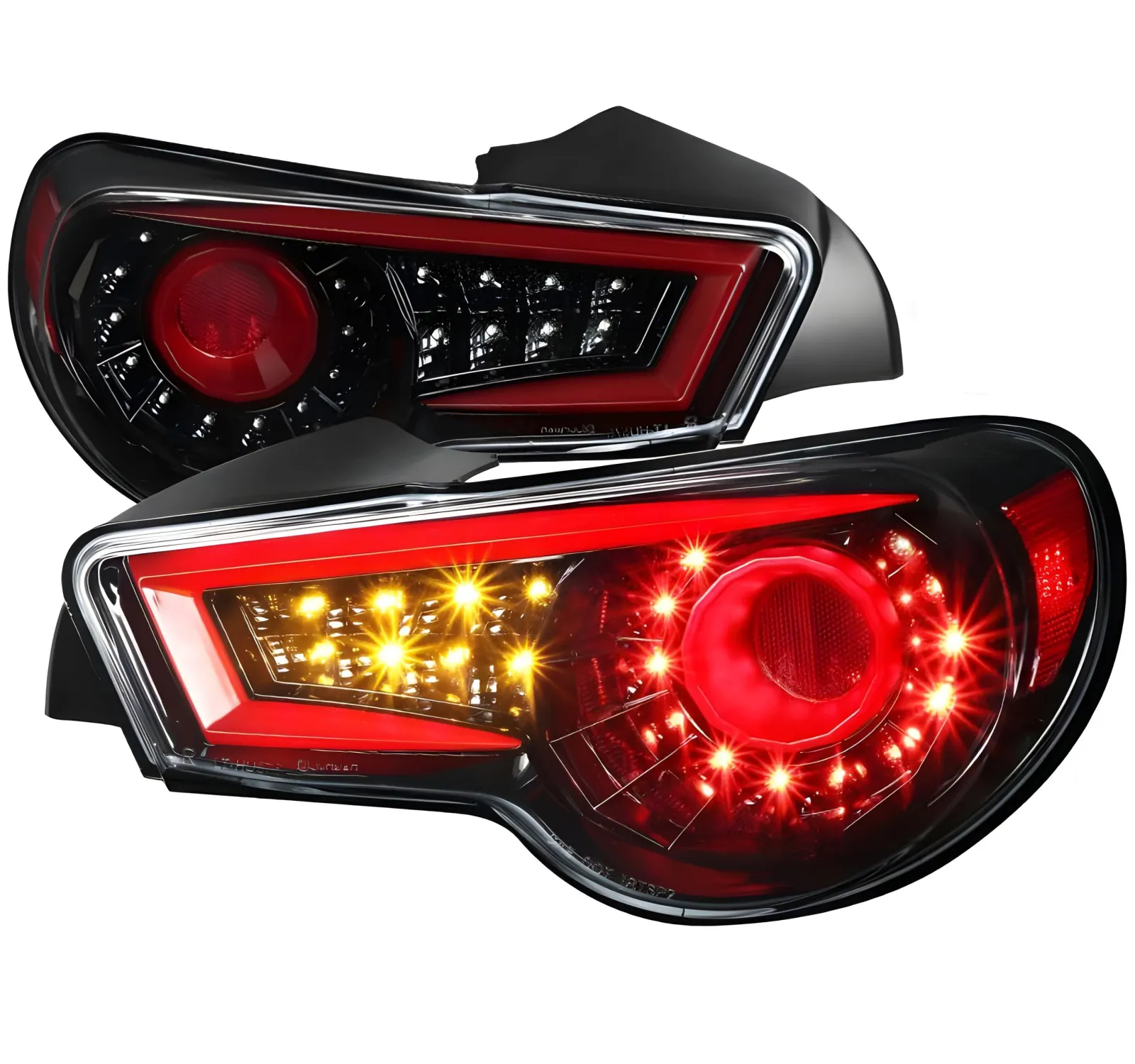 PRO Design Black LED Tail Lights for 2015 Scion FRS