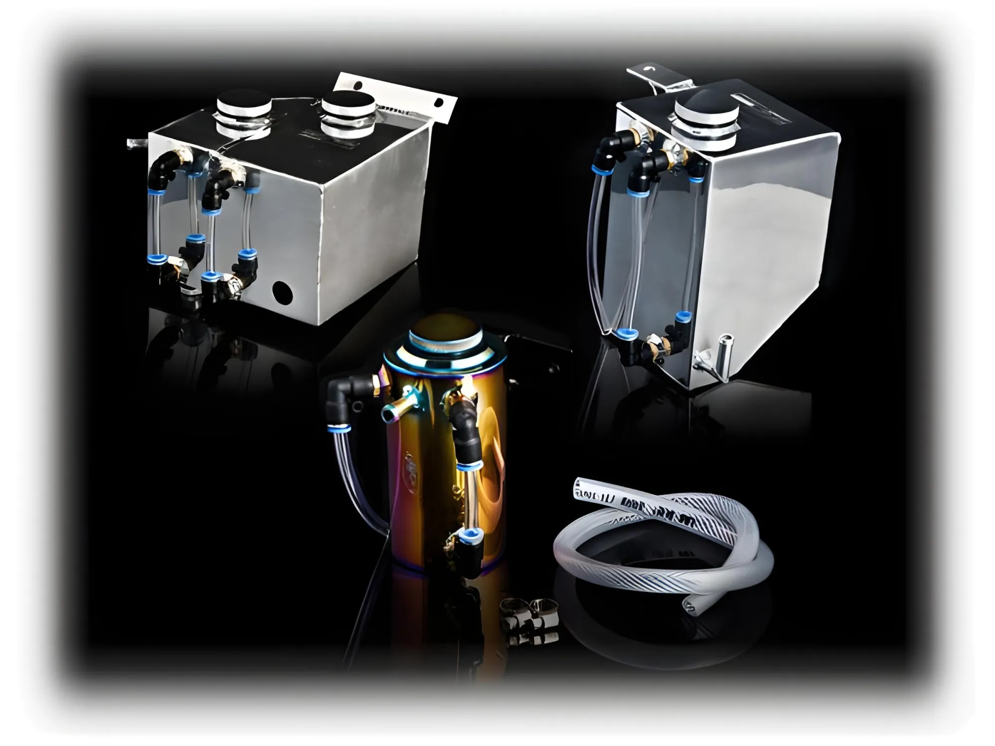 Weapon R Aluminum Coolant Overflow Tank for Import at PRO Import Tuners