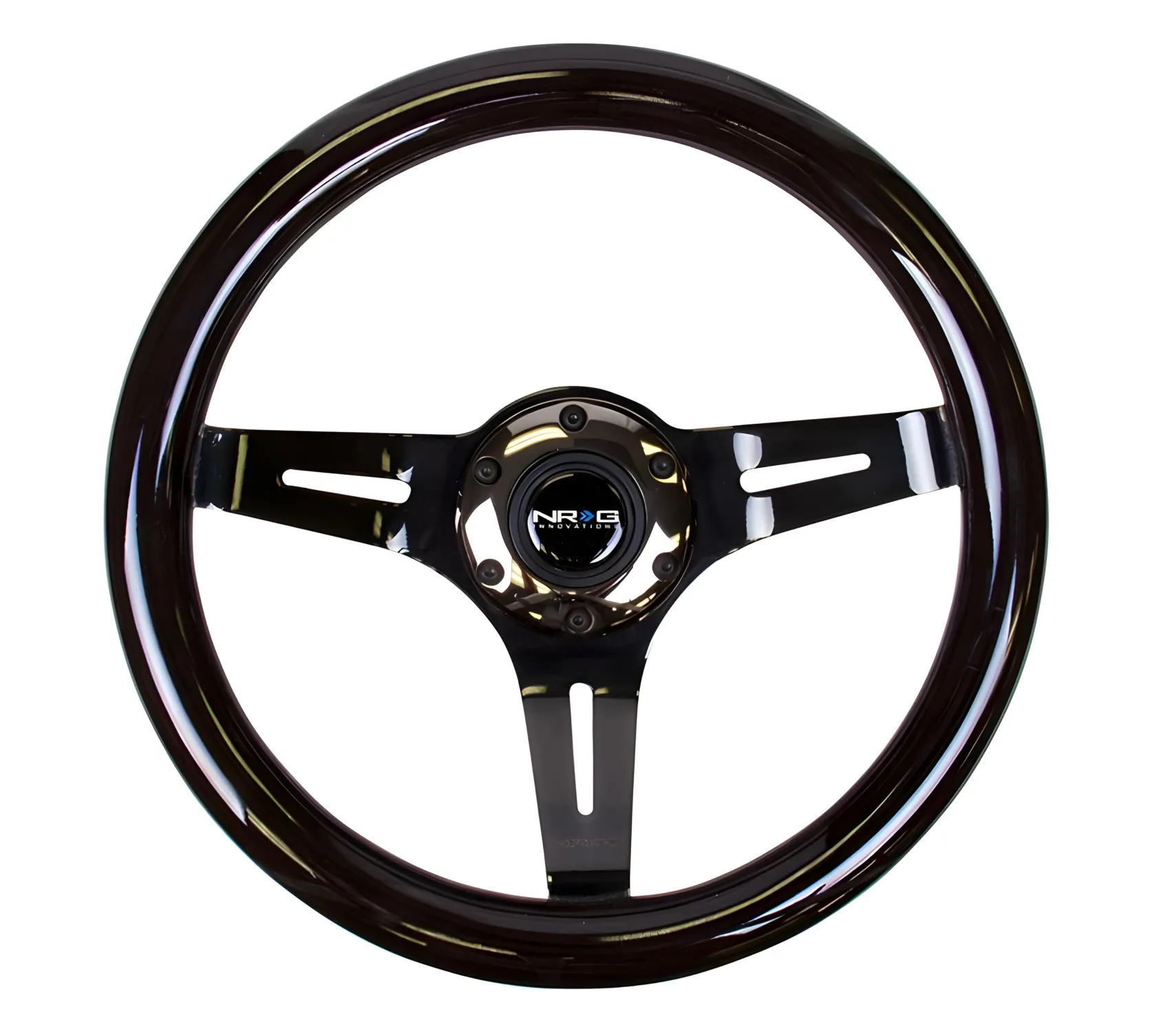 NRG Painted Wood Steering Wheel for 1st Gen BMW XM