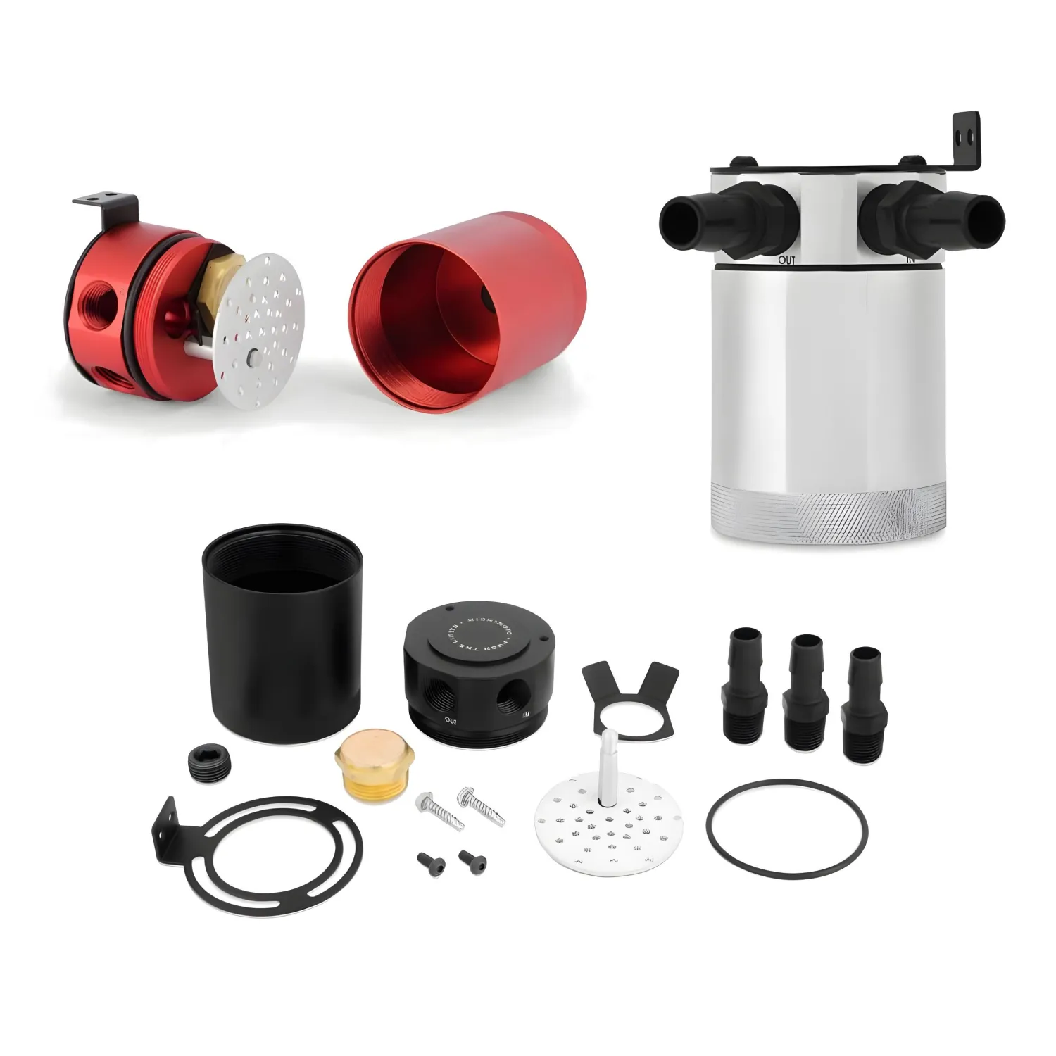 Mishimoto Baffled Oil Catch Can for 2025 Lexus LS 500