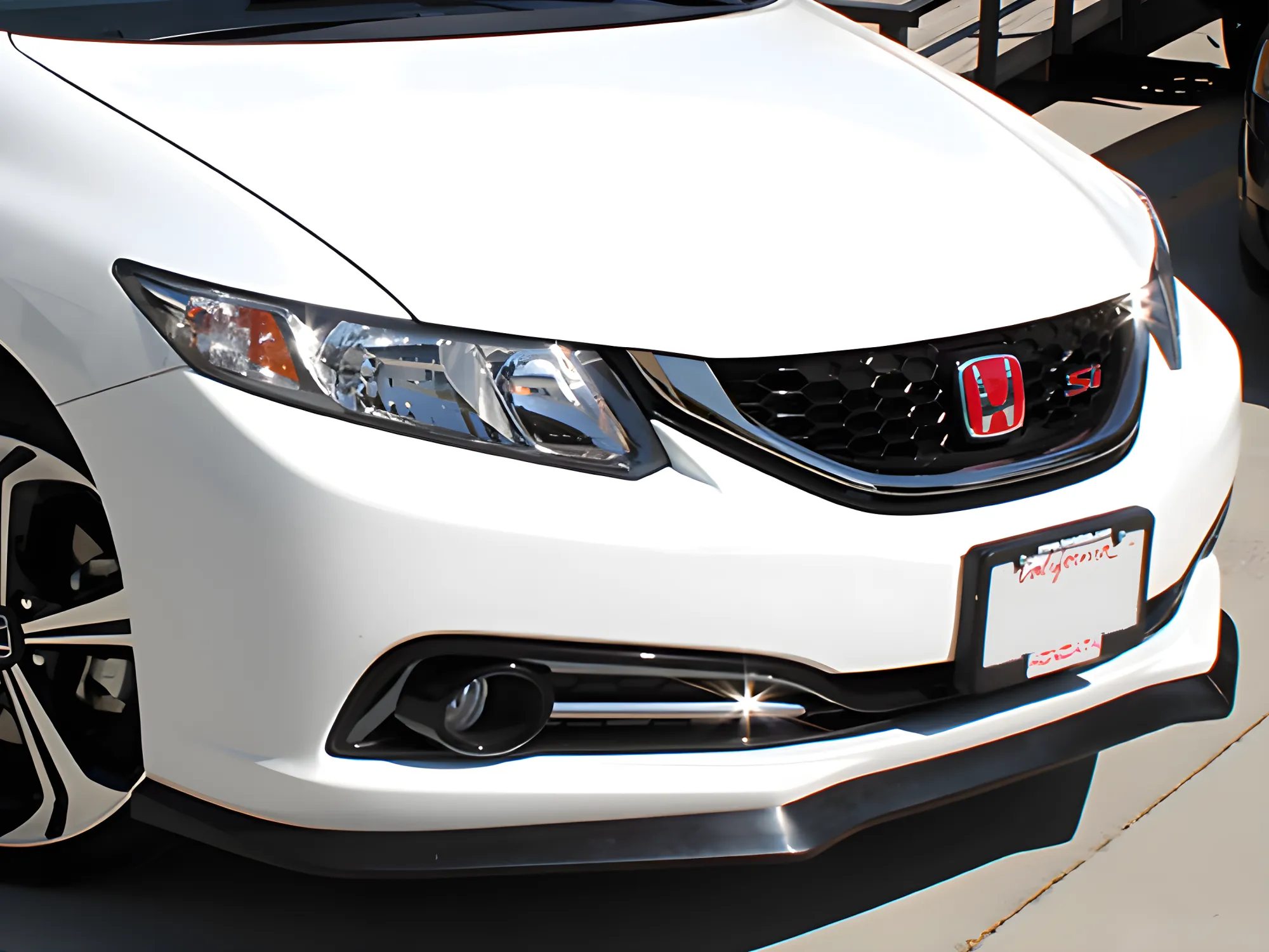 PRO Design Alpha Style Front Lip for 2014 Honda Civic 4 Door Sedan LX