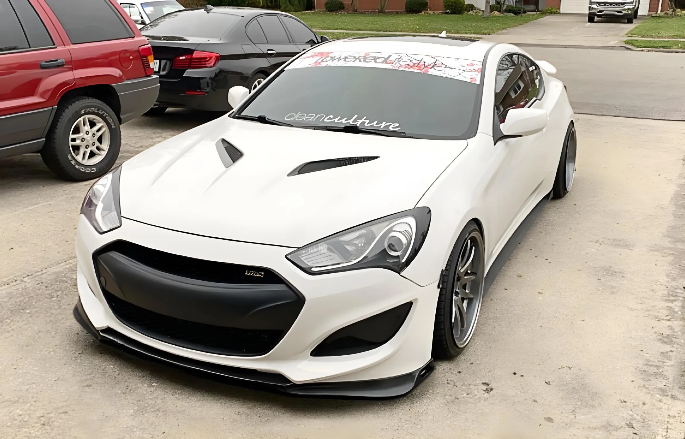 PRO Design K Style Front Lip for 2013 Hyundai Genesis 2 Door Coupe 3.8 ...