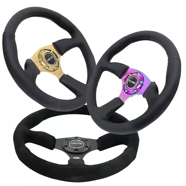 NRG Type 23 Steering Wheel for 2016 Lexus RX 350