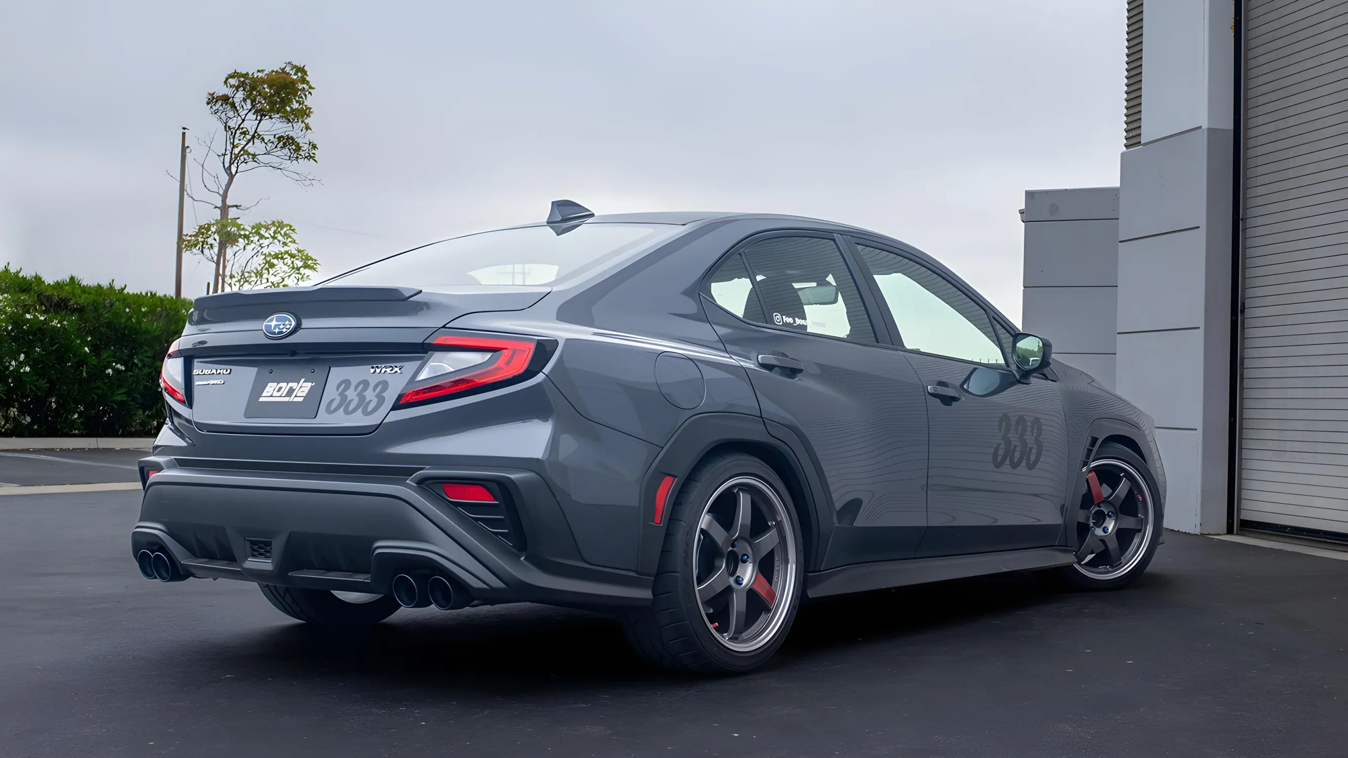 Borla Performance Exhaust System for 2025 Subaru WRX