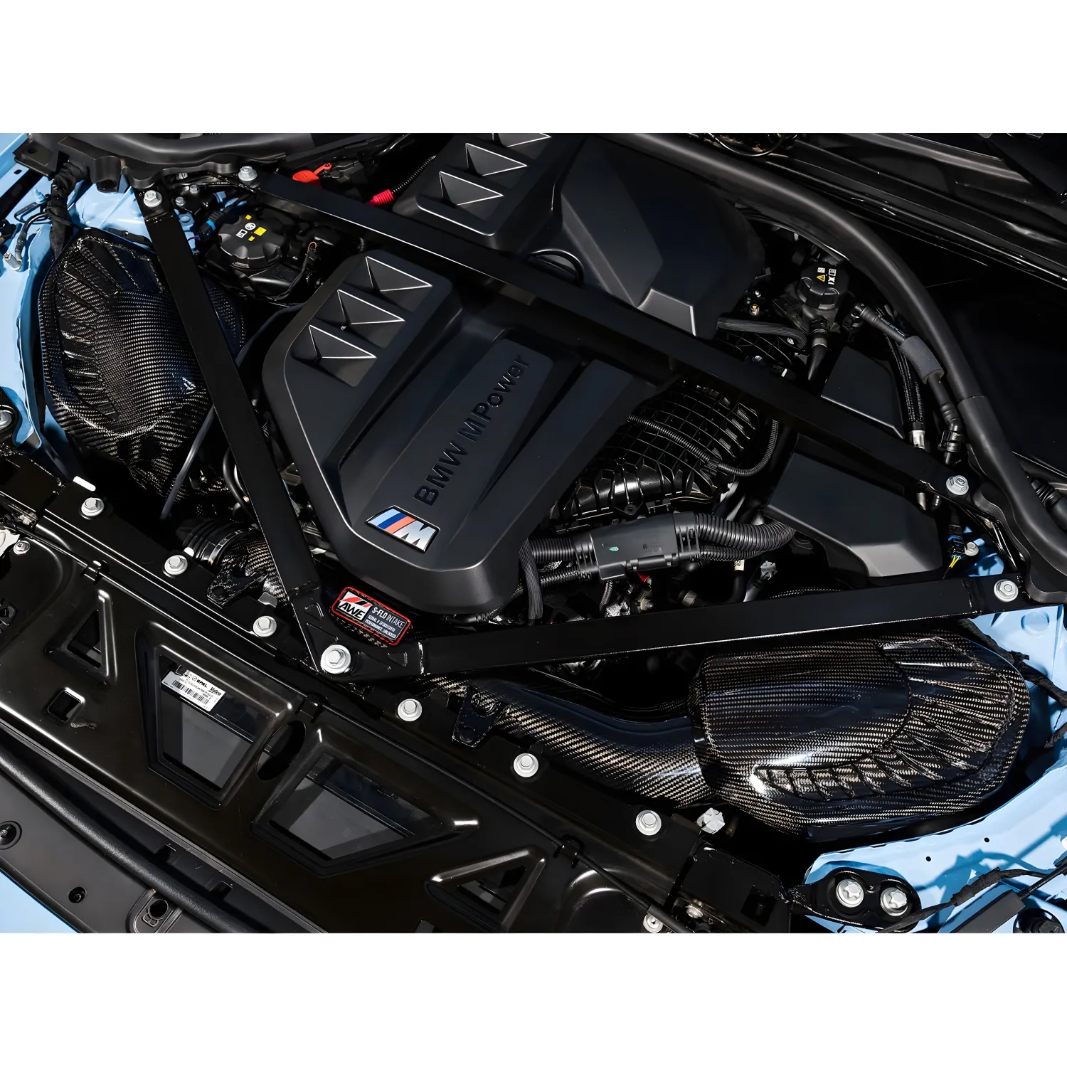 AWE S-FLO Carbon Fiber Intake for 2022 BMW 4 Series M4