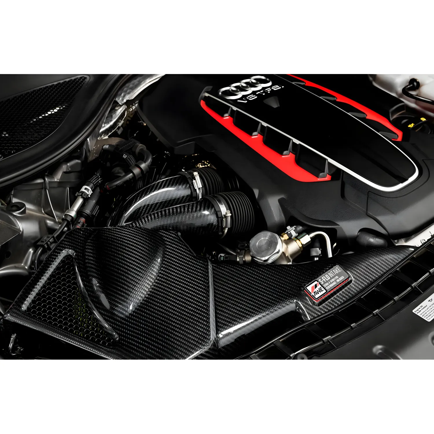 AWE S-FLO Carbon Fiber Intake for 2013 Audi S6