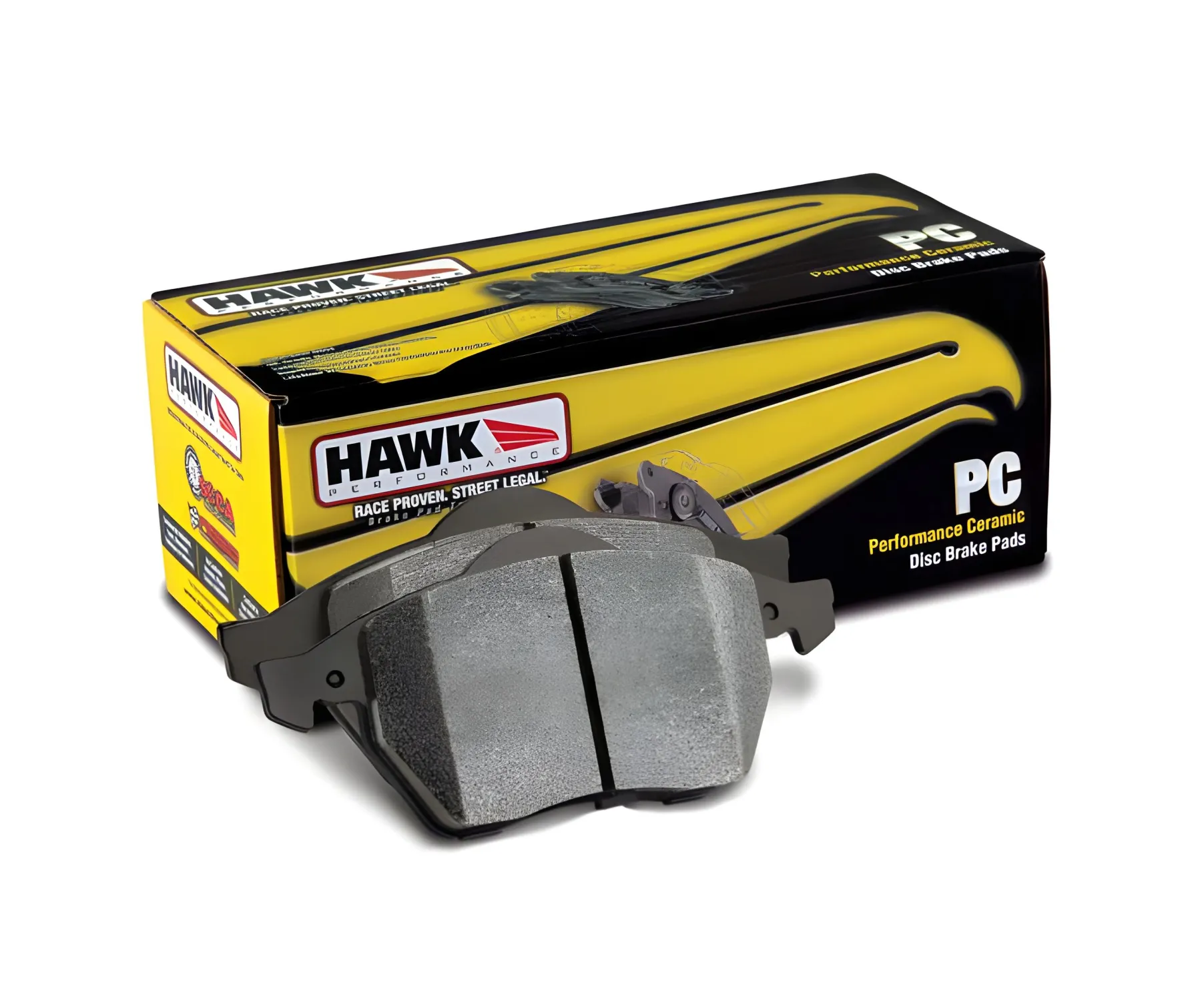 Hawk Performance Ceramic Brake Pads (Set) for 2009 Infiniti M35