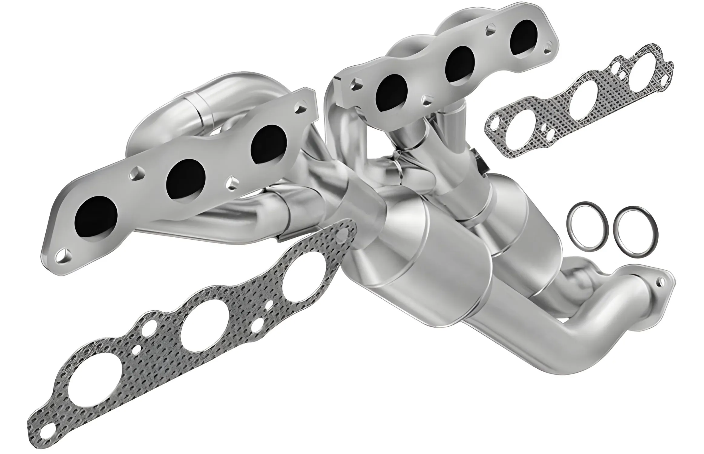 MagnaFlow Header / Manifold With High Flow Catalytic Converter for ...