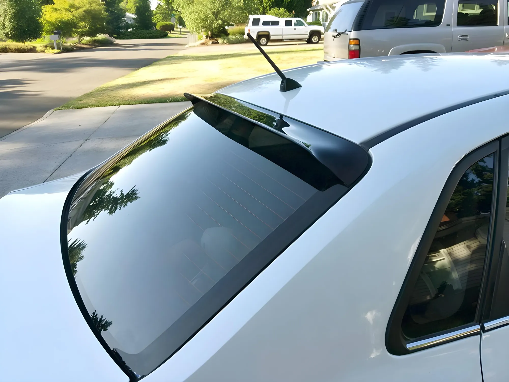 PRO Design Roof Spoiler / Rear Window Visor for 2014 Subaru WRX STI