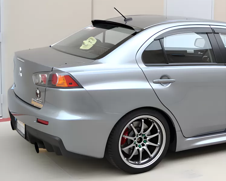 PRO Design Roof Spoiler / Rear Window Visor for Mitsubishi Lancer 17 16
